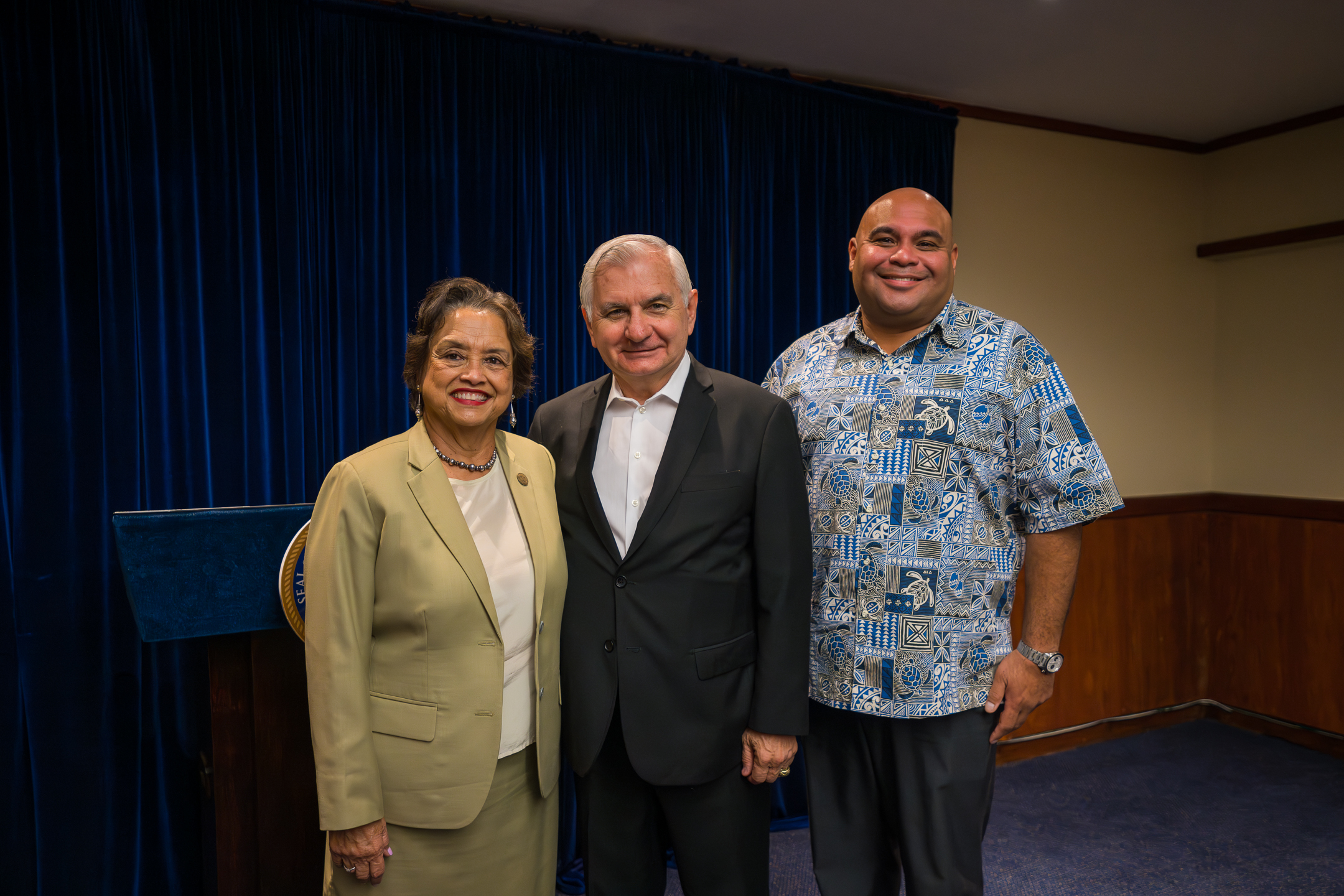 Senator Reed Visits Guam - Governor of Guam